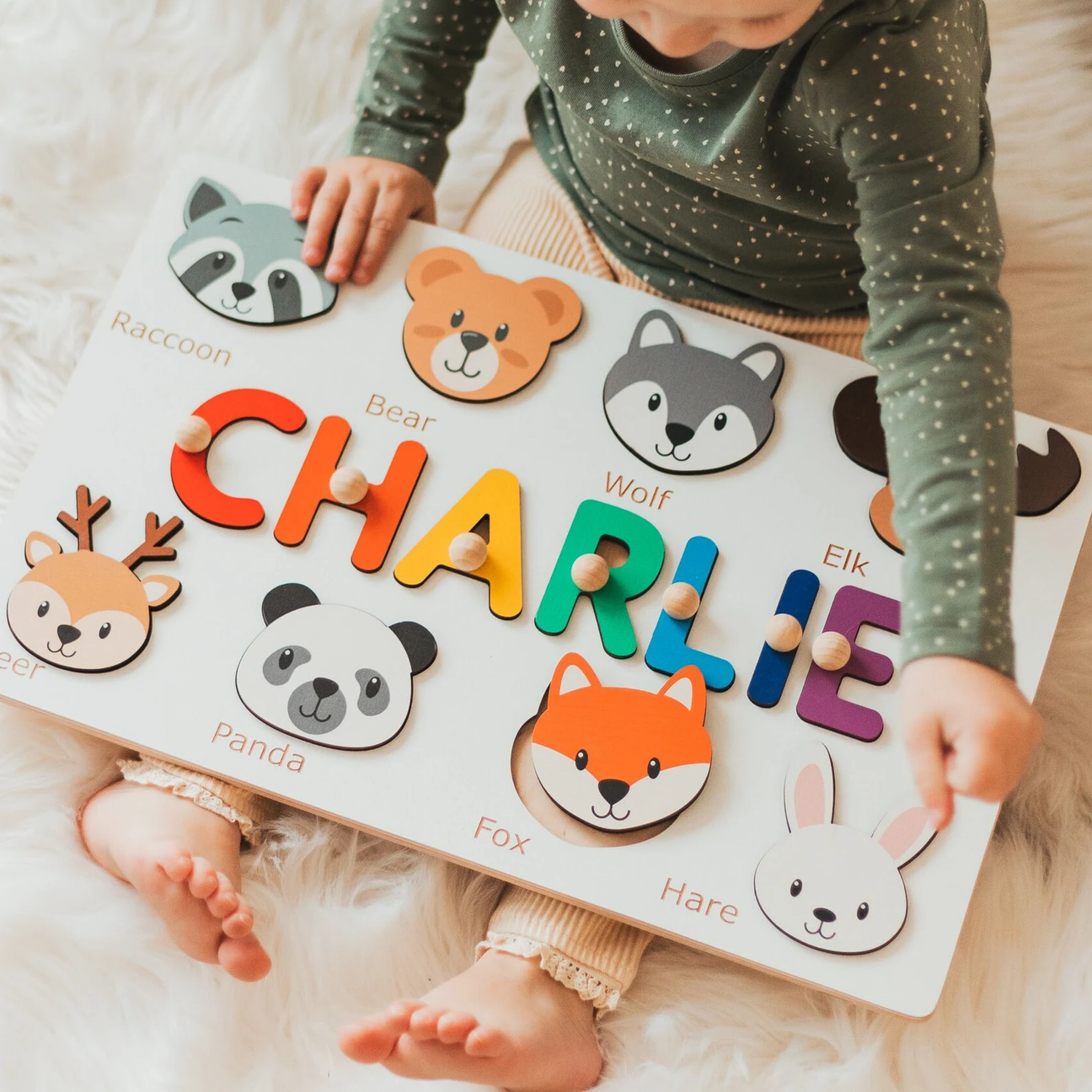 Buy Personalized Wooden Name Puzzles for Kids | Busy Puzzle – Busypuzzle